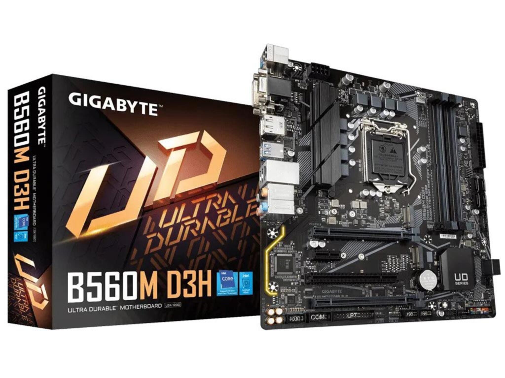 GIGABYTE B560M H V2 Ultra Durable Motherboard - New Tray - 1 Yr ...